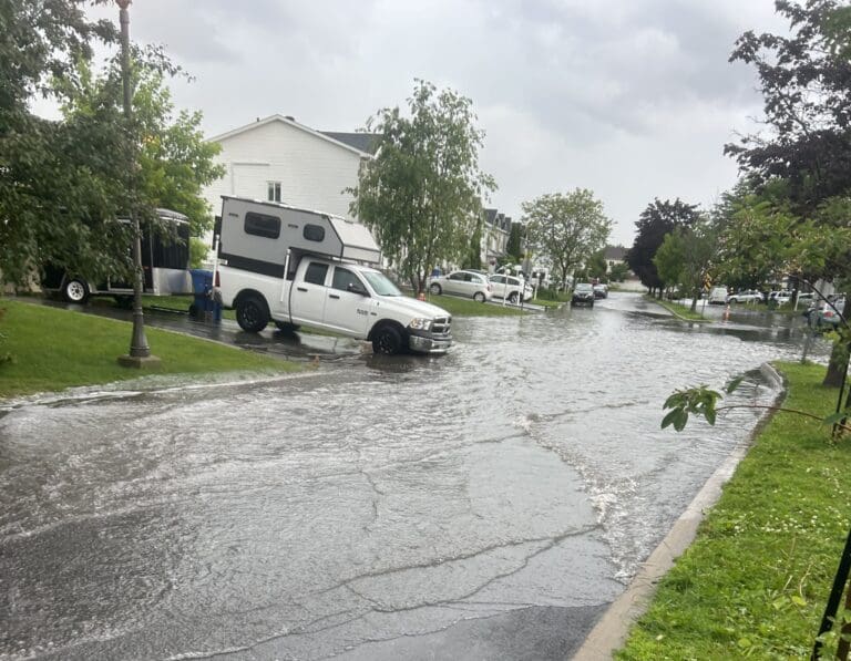 AVIS à la suite des fortes pluies - Ville de Delson